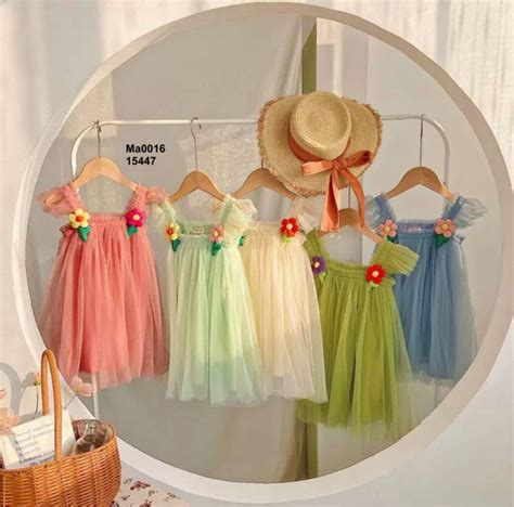 سارافن توری گلی پوشاک بچه گانه نی نی مُدا