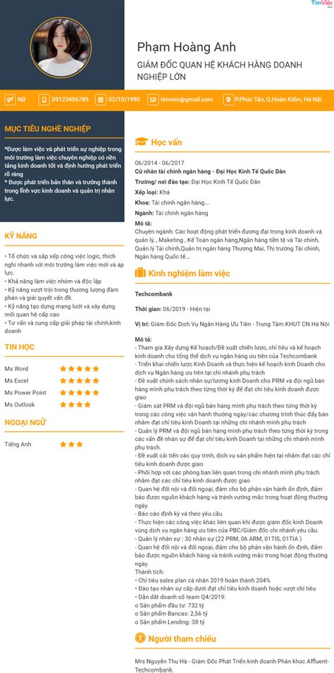 Tạo Cv Chuyên Nghiệp Online Miễn Phí Tạvn