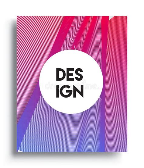 Abstract Geometric Line Pattern Background For Business Brochure Cover Design Colorful