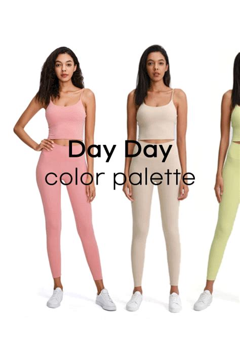 ♥80기획할인♥ 데이데이 크롭탑레깅스 Set 7color 에이블리