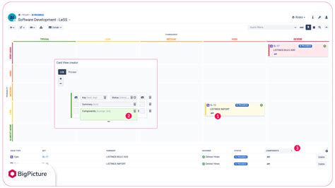 Jira Components How Bigpicture Handles Them Bigpicture