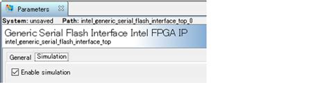 Intel：generic Serial Flash Interface Intel® Fpga Ip のシミュレーションはできますか？ 半導体事業 マクニカ