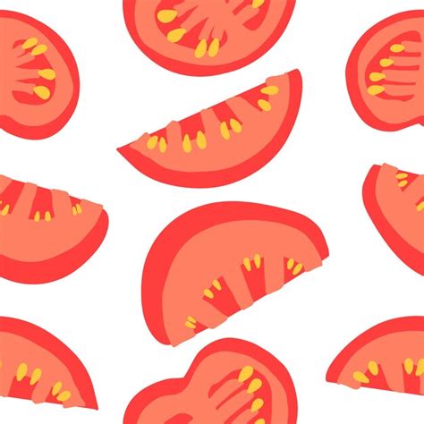 Tomato Slice Pattern Images Free Download On Freepik