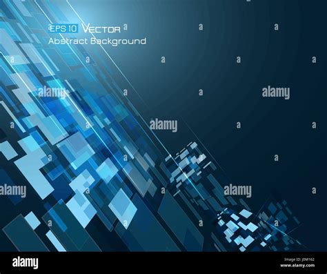 Abstract Background With Rectangles And Dark And Blue Color Stock Vector Image And Art Alamy