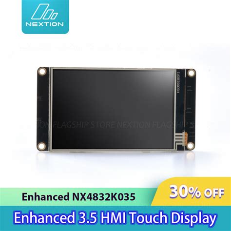 nextion nx4832k035 3 5” enhanced series hmi touch display tft module screen support built in rtc