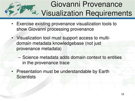 Ppt Experiences Developing A User Centric Presentation Of A Domain Enhanced Provenance Data