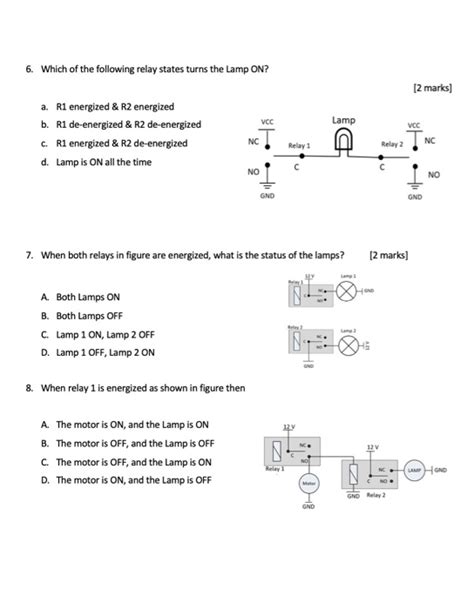 The Objective Of This Lab Is To Use Relays To Control Chegg Com