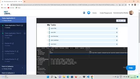 kamalanaatha reddy atla on linkedin day69 100daysofcodechallenge nxtwave ccbp javascript