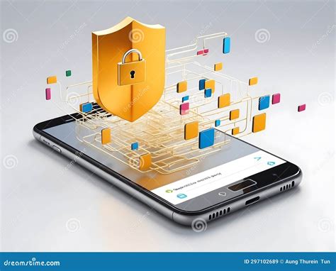 Embracing Data Privacy In Digital Age Stock Image Image Of Shield Hack