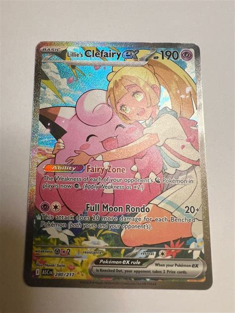 Lillies Clefairy Ex Sir 280 Ascended Heroes En Aus Godpack Gebraucht In Bülach Für Chf 499