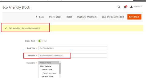 Magento 2 Duplicate Copy Cms Pageblock Extension Ulmod