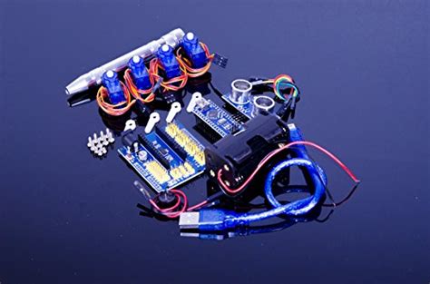 Acrobotic Otto Walking Robot Arduinocompatible Electronics Kit Buildityourself Science Robotics