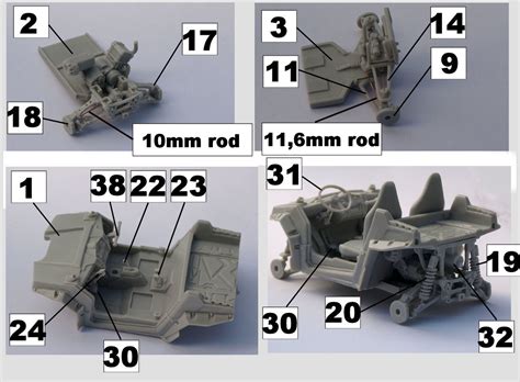 Airborne Miniatures Polaris Rzr Sw Assembly