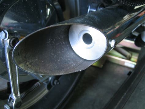 혼다 쉐도우1100 머플러 소음기 제작 장착 네이버 블로그