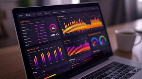 Displaying Key Performance Indicators Premium Ai Generated Image