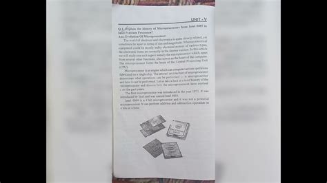 bca semester iii computer architecture and assembly language evaluation of microprocessor unit