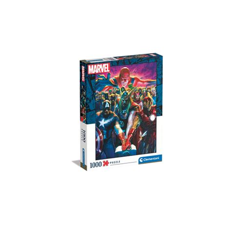 Clementoni Puzzle ფაზლი 1000 ნაწილი მარველი