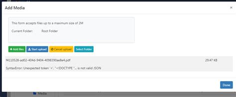 Having Problems With Media Upload In Freshly New Xibo Get Help Xibo Community