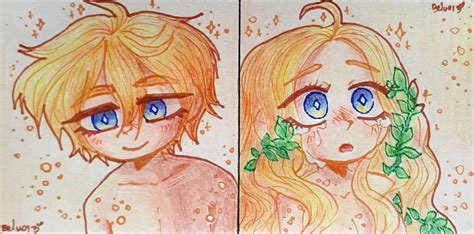 Adam And Eve By Belu013 On Deviantart