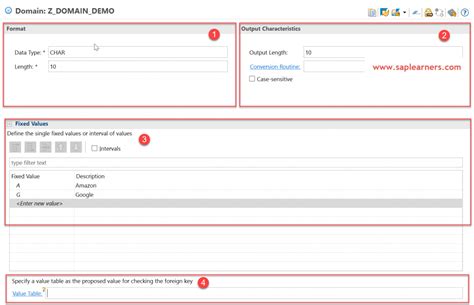 How To Create Domains Using Eclipse Based Abap Editor Abapineclipse