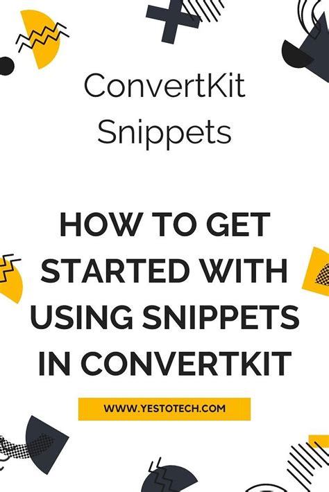 ConvertKit Snippets The Key To Faster Email Marketing With Snippets In