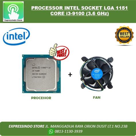 Jual Processor Intel Core I3 9100 3 60ghz Socket Lga 1151 Tray Jakarta Pusat Expressindo