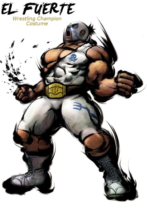 El Fuerte Street Fighter Alternate Costume By Decerf On Deviantart