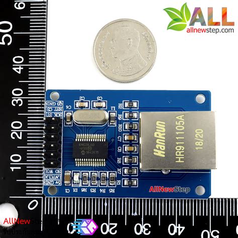 enc28j60 spi interface ethernet network module 51 avr arm pic 3 3 5v arduinoall ขาย