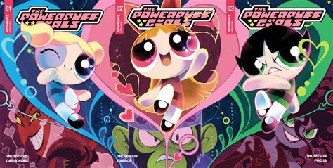 Karen S Darboe Contributes Interconnecting Covers For ‘powerpuff Girls