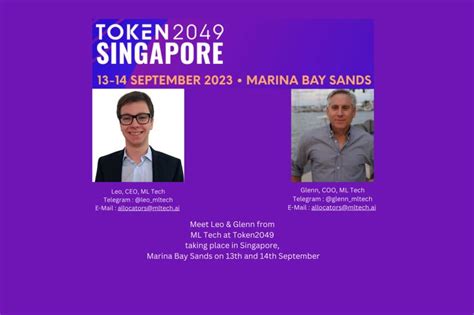 ml tech on linkedin mltech token2049 crypto assetmanagement