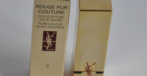 Me Myself And All I Love Review And Swatch Ysl Rouge Pur Couture 09