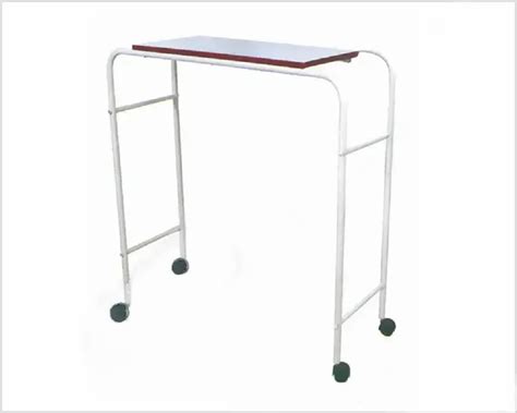 Mild Steel Hospital Overbed Table At ₹ 5600 Piece Cardiac And Overbed Table In Greater Noida