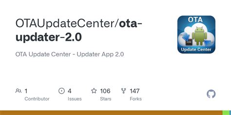 github otaupdatecenter ota updater 2 0 ota update center updater app 2 0