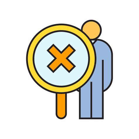 Wrong Generic Color Lineal Color Icon