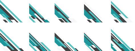 Collection Parallelogram Modern Corner 51078630 Vector Art At Vecteezy