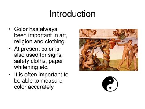 PPT Colorimetry PowerPoint Presentation Free Download ID