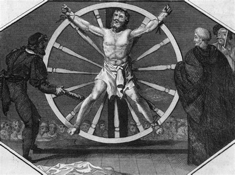 The Breaking Wheel Historys Most Gruesome Execution Device