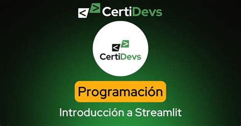 Streamlit En Python Instalación Y Creación Proyecto