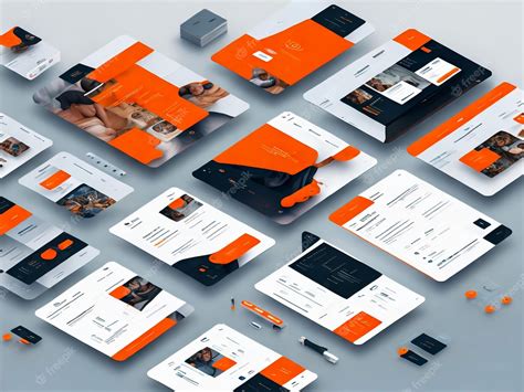 Premium Ai Image Modern User Interface Design Template Mockups Ui Ux