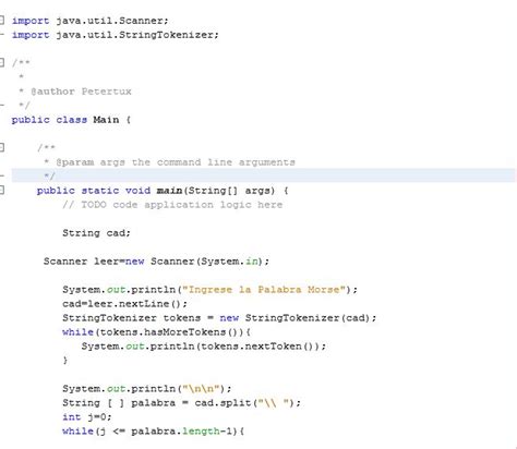 Vacil Mio Y Bayuncadas Codigo Morse A Letras En JAVA