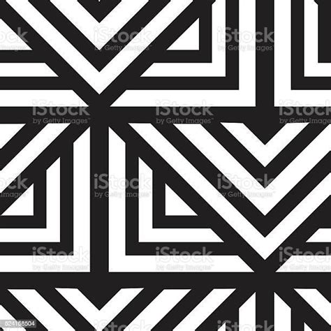 벡터 기하 이음새 없는 패턴 반복 추상적임 운항선 B 0명에 대한 스톡 벡터 아트 및 기타 이미지 0명 1980 1989 년 건축물 Istock