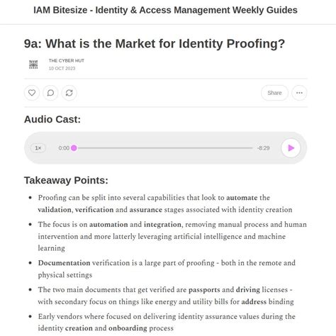 The Cyber Hut On Linkedin New In Our Iam Bitesize Series The Market