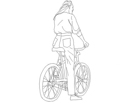 People Cad Block Detail 2d View Layout File In Autocad Format Artofit