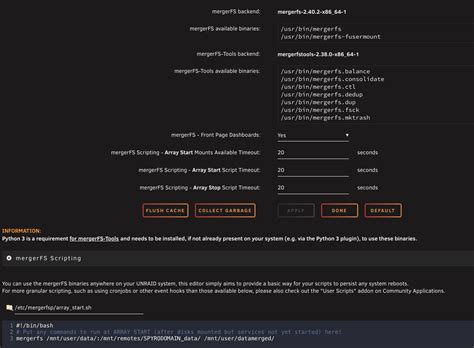Mergerfs With Nfs Share Nfs Unraid