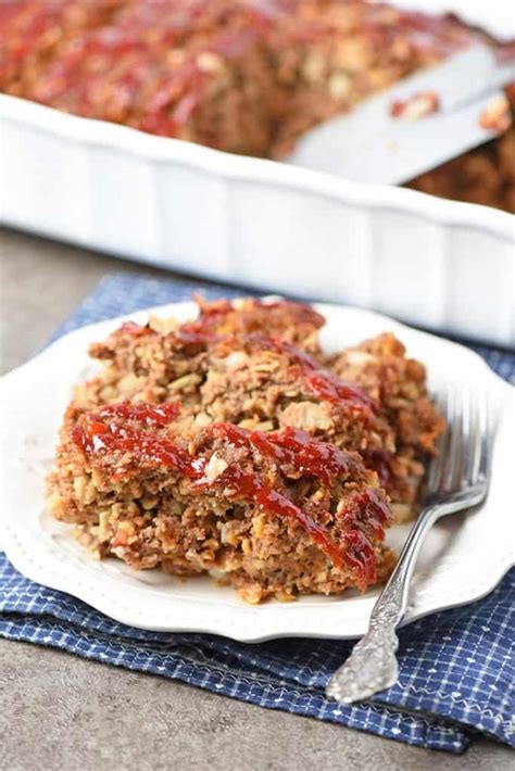Easy Meatloaf With Oatmeal How To Make Video Adventures Of Mel