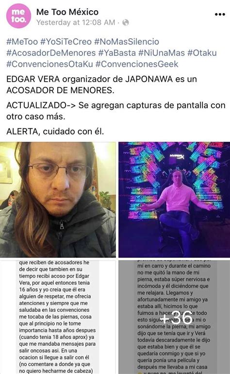 Organizador De Japonawa Convenci N De Anime Y Manga En Tijuana Acusado De Acoso Sexual