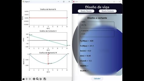 Diseño De Vigas Rectangulares Con Python Vpy Youtube