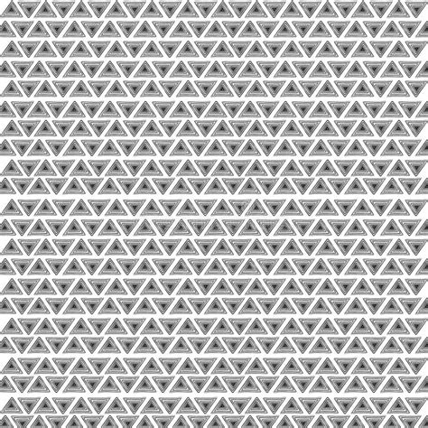 Monochrome Triangle Pattern Decorative Structure Seamless Texture Background Digital Paper Stock