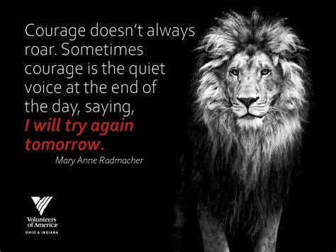 “courage Doesnt Volunteers Of America Ohio And Indiana