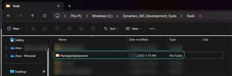 how to download the dynamics 365 ce package deployer tool using powershell